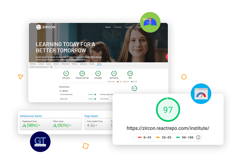 Reactjs Templates Gatsbyjs Landing Templates Zircon